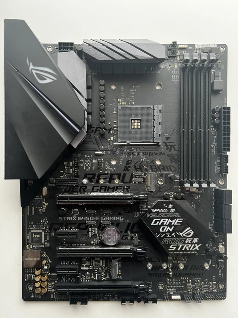 ASUS ROG STRIX B450-F Gaming, Socket AM4, AMD Motherboard *SPARES ...