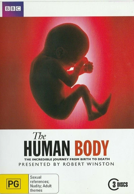THE HUMAN BODY--INCREDIBLE Journey From Birth to Death (3 disk DVD ...
