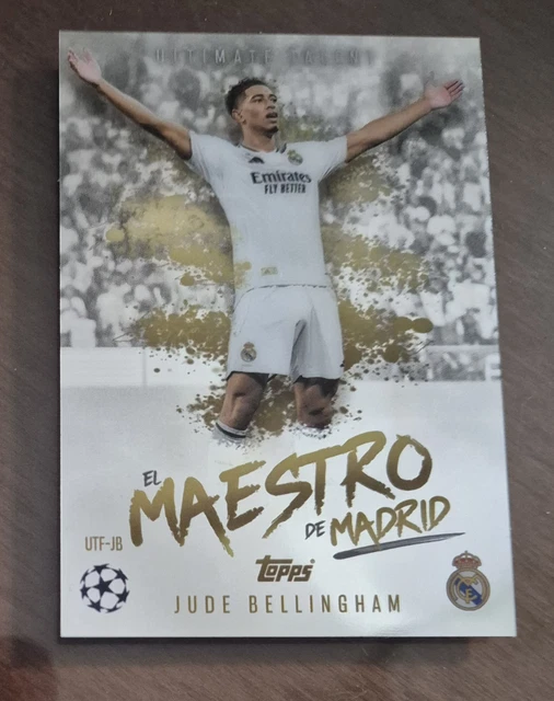 *MATCH ATTAX* JUDE Bellingham 24/25 'El Maestro De Madrid' Utf-Jb £91. ...