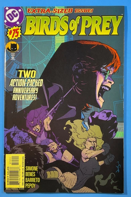 BIRDS OF PREY #75 Gail Simone DC Comics 2004 Action Packed Anniversary ...