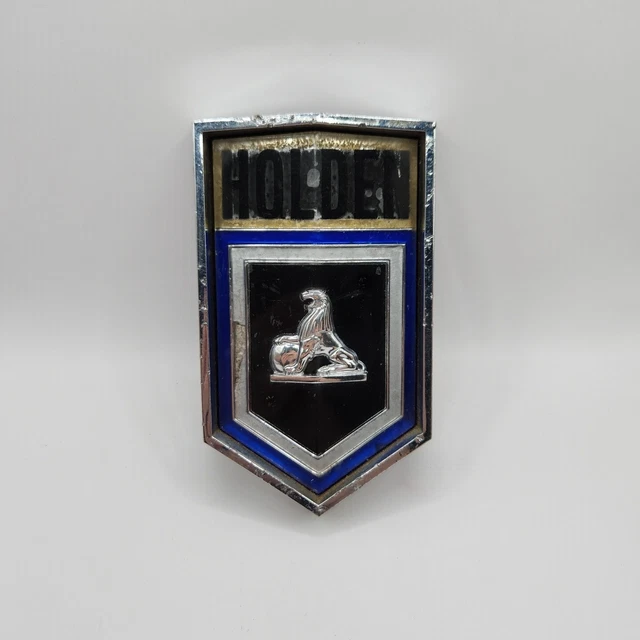 HOLDEN HG MONARO Original Vintage Metal Chrome Car Bonnet Grille Emblem ...