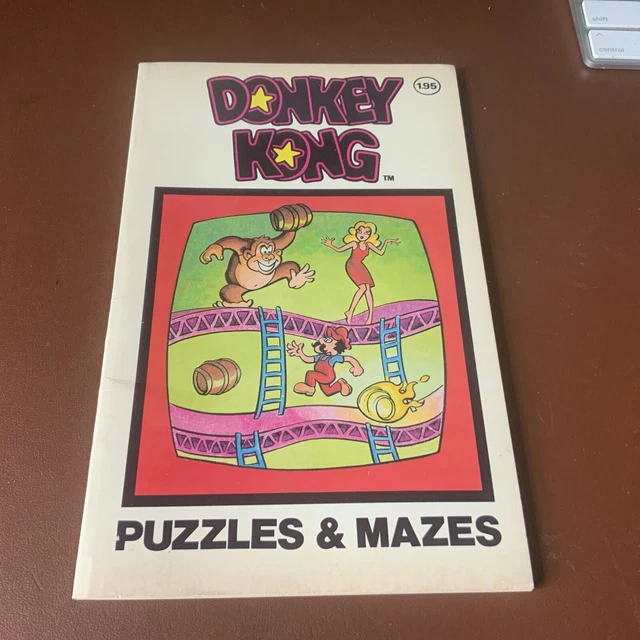 RARE / VINTAGE Donkey Kong Puzzles And Mazes 1982 - VG Condition £15.97 ...