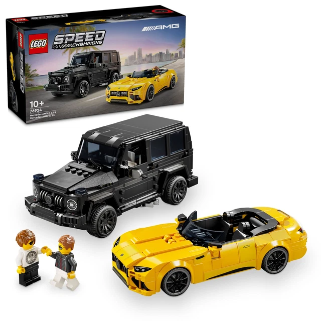 LEGO SPEED CHAMPIONS: Mercedes-Amg G 63 & Mercedes-Amg Sl 63 (76924) £ ...