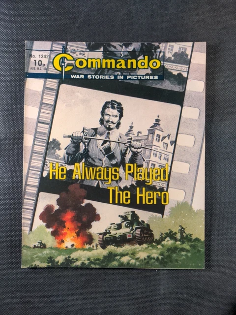 COMMANDO COMIC ISSUE Number 1342 He Always Played The Hero EUR 5,12 ...