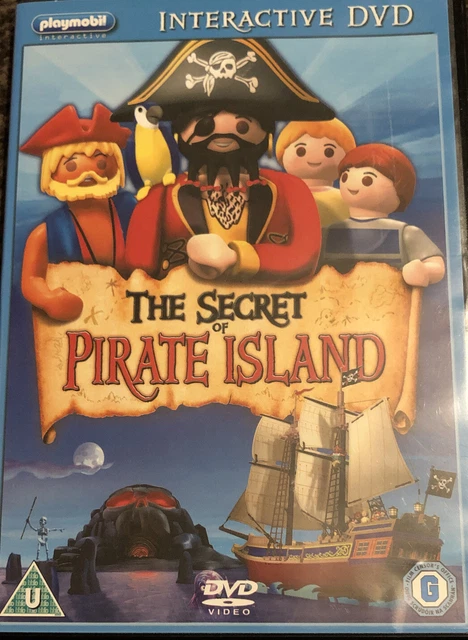 PLAYMOBIL THE SECRET Of Pirate Island Interactive Dvd Kids £5.69 ...