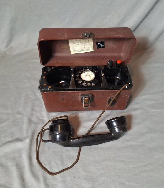 VINTAGE GPO TELEPHONE Engineers Test Set No.250A £19.99 - PicClick UK