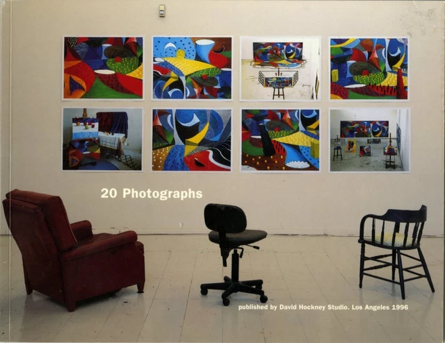 1996 DAVID HOCKNEY 20 Photographs Hockney Studio Photography Los ...