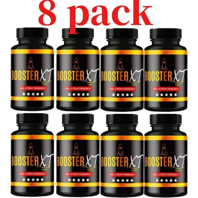 8 BOOSTER XT for Men.Premium Formula to Support Daily Energy Peak ...