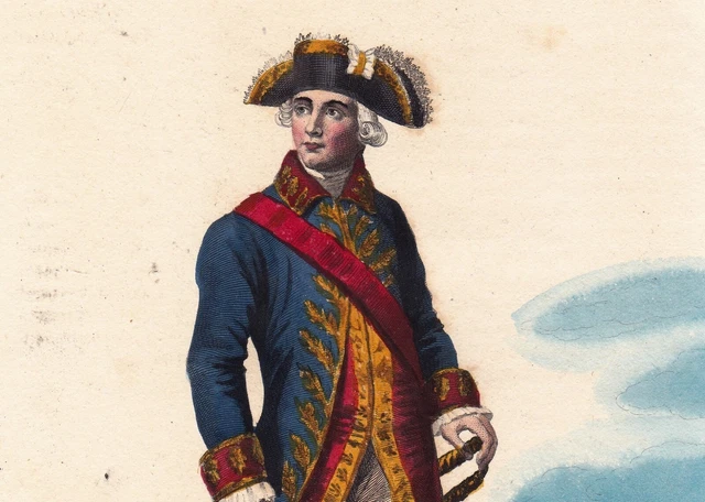 GÉNÉRAL JACQUES ANTOINE Hippolyte de Guibert Légion Corse d'Arcambal ...
