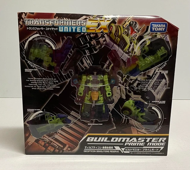 TRANSFORMERS UNITED EX-06 Buildmaster Prime Mode Powercore Combiner ...