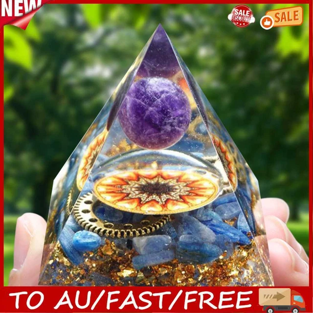 HEALING CRYSTAL ENERGY Generator Orgone Pyramide Reiki Balancing Lucky ...