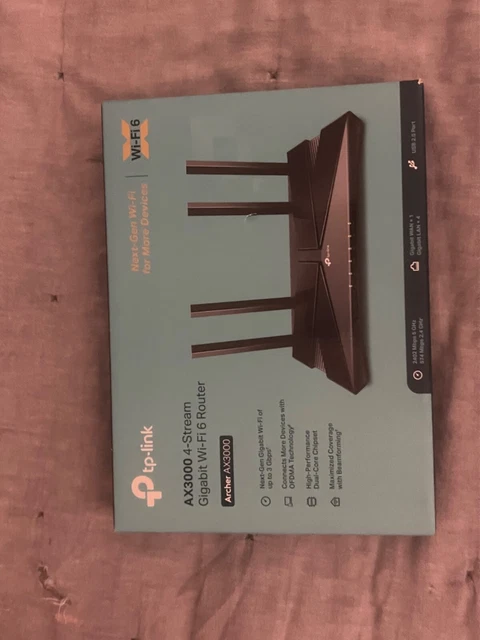 TP-LINK ARCHER AX50 AX3000 Wireless Dual-Band Gigabit Router EUR 18,51 ...