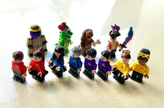 THE WIGGLES LEGO Mini figures Set $110.00 - PicClick AU