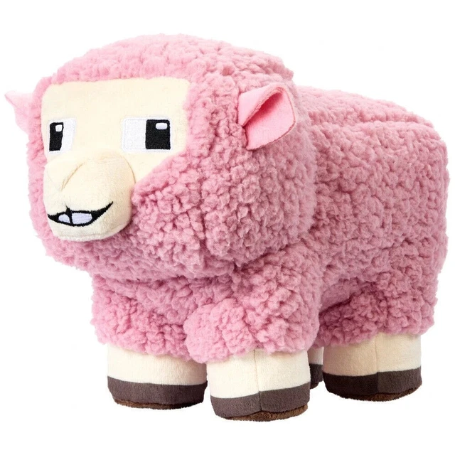 MINECRAFT MOVIE - Pink Sheep Plush 20cm Filling Toy Gift Soft Toy NEW £ ...