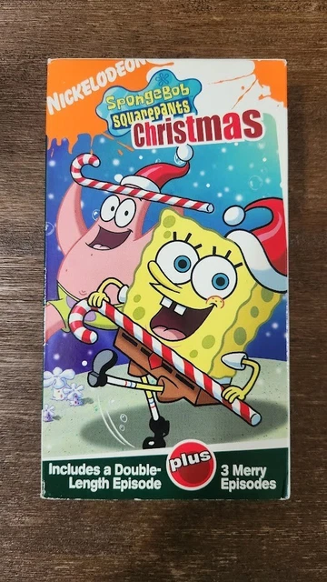 SPONGEBOB SQUAREPANTS - Christmas (VHS, 2003) Nickelodeon £9.88 ...