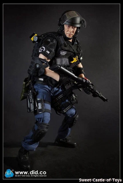 1/6 DID MILITARY Figure US Police LAPD SWAT 3.0 Takeshi Yamada MA1008 ...