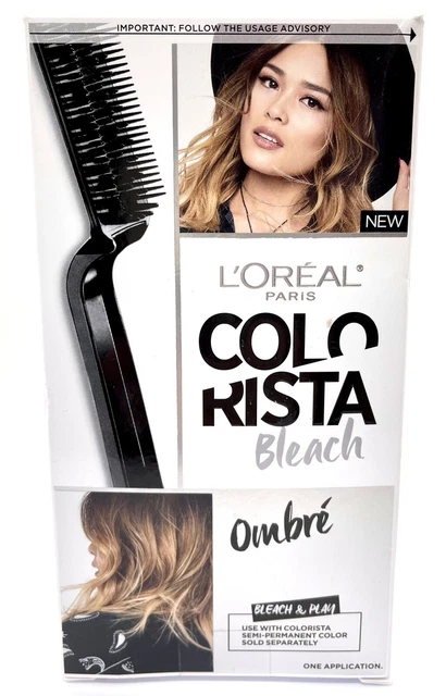 LOREAL PARIS COLORISTA Bleach 1 Brush On Ombre Kit Sealed Easy DIY Hair ...