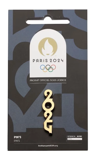 PARIS 2024 PARALYMPIC Games Logo Pin Badge Gold 2024 EUR 13,54 ...