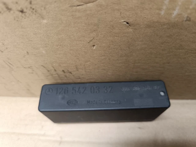 MERCEDES BENZ W124 Genuine Lamp Control Relay Control Unit 1265420332 ...