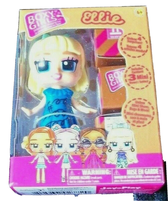 BOXY GIRLS DOLL - "Ellie" With 3 Mini Boxes - 2018 - New In Package $18 ...