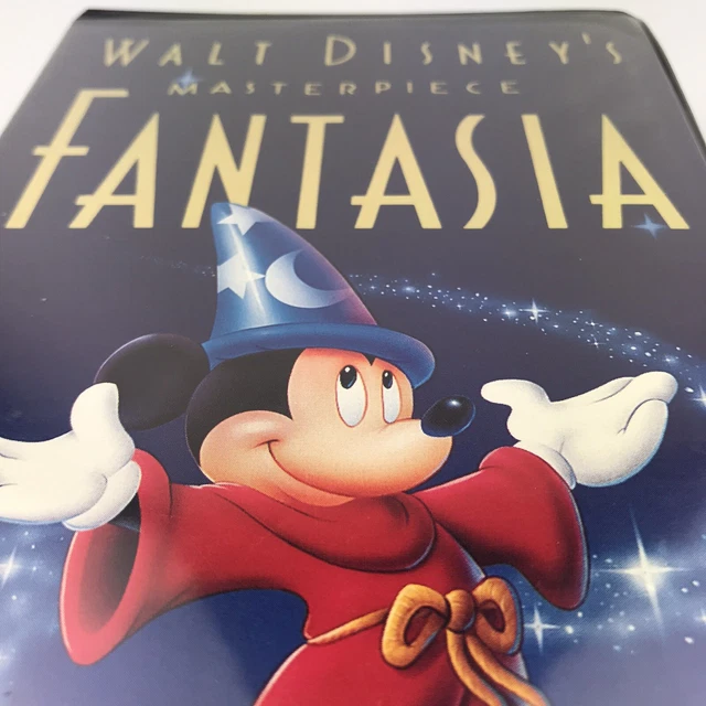 WALT DISNEY'S MASTERPIECE Fantasia (VHS, 1991) Disney Movies Excellent ...