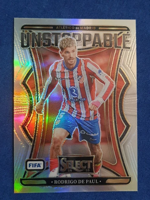 2024-25 PANINI SELECT FIFA Unstoppable #3 Rodrigo De Paul Atletico ...