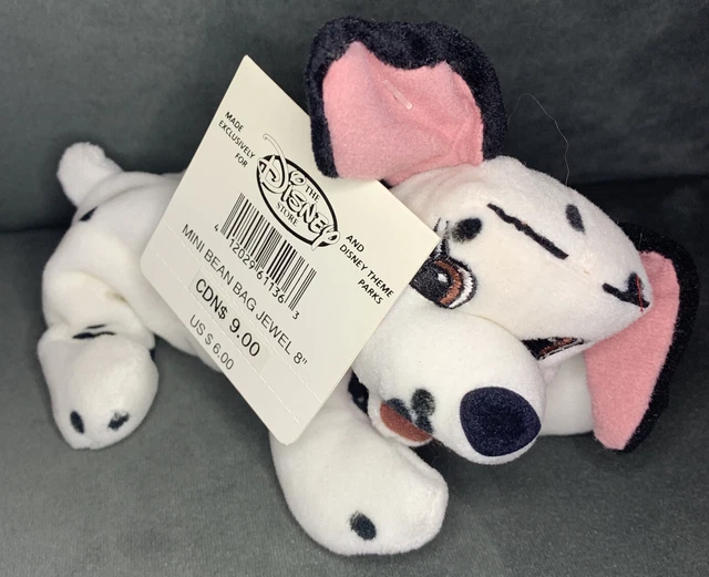 disney-101-dalmatians-jewel-beanie-bean-bag-plush-retired-all-tags-near