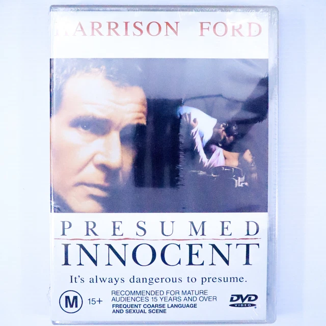 NEW PRESUMED INNOCENT (DVD, 1990) Harrison Ford, Raul Julia, Greta ...