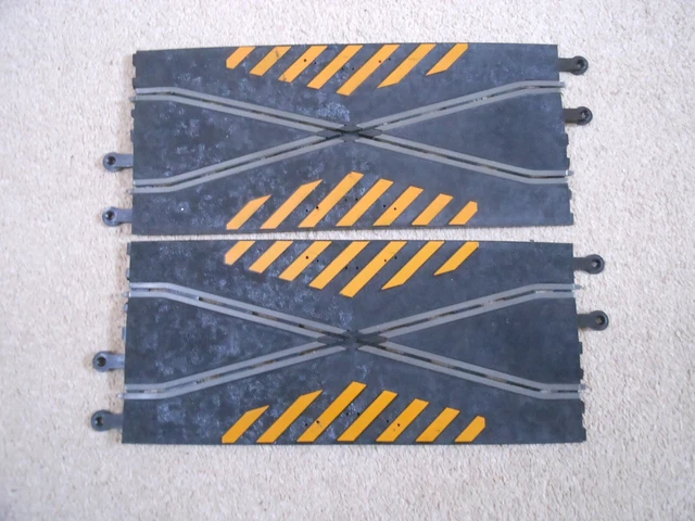 VINTAGE SCALEXTRIC CLASSIC track 2 x crossover tracks SCX VGC $7.89 ...