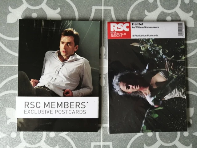 DAVID TENNANT RSC Royal Shakespeare Company Hamlet Theatre Production ...