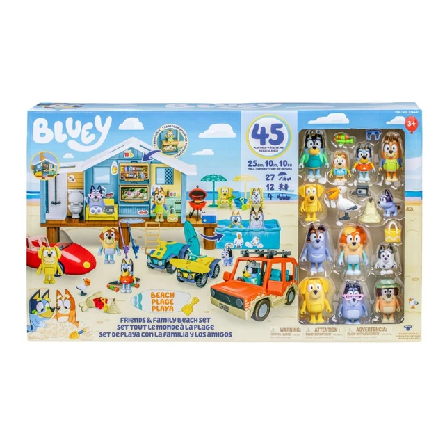 BLUEY MEGA BEACH Bash Exclusive set 3+ Years £103.01 - PicClick UK