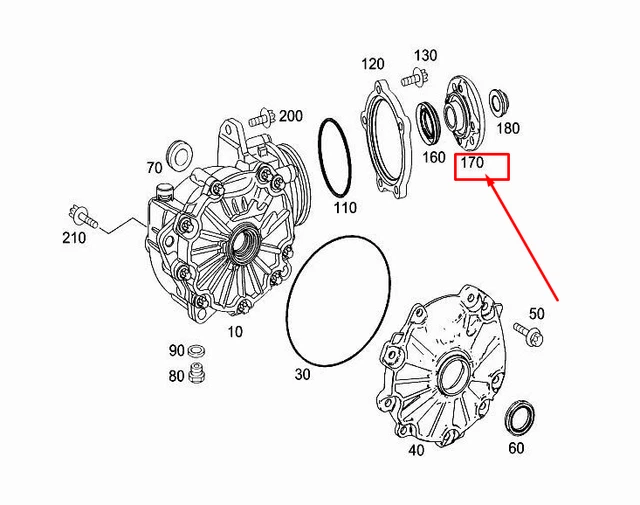 BRIDE D'ATTELAGE MERCEDES-BENZ GLC X253 A2213350045 NEUF AUTHENTIQUE ...
