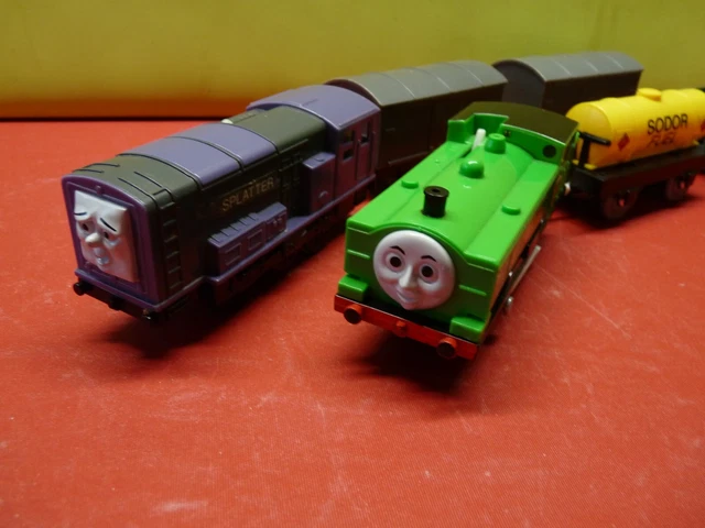 THOMAS & FRIENDS Tomy Trackmaster Trains Splatter & Duck No8, See ...
