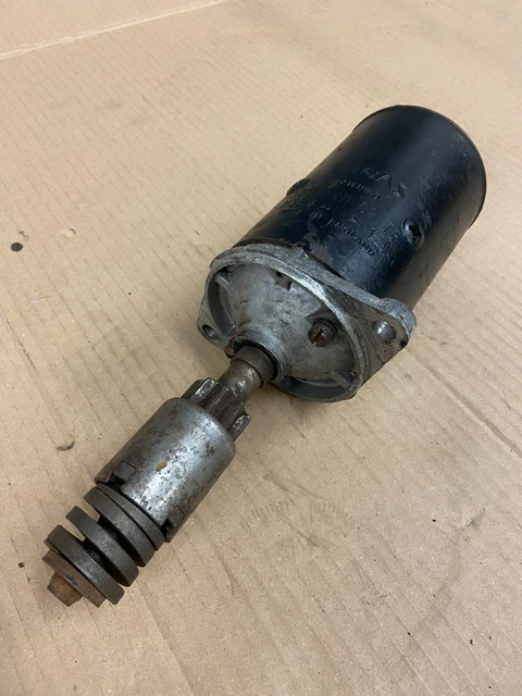 CLASSIC MINI LUCAS Early Starter Motor Inertia Type-Cooper-Rover-Austin ...