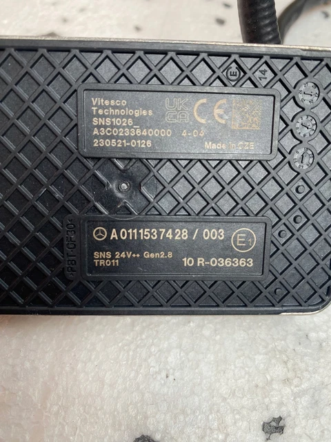 MERCEDES BENZ NOX Sensor Vitesseco A0111537428 £442.40 - PicClick UK