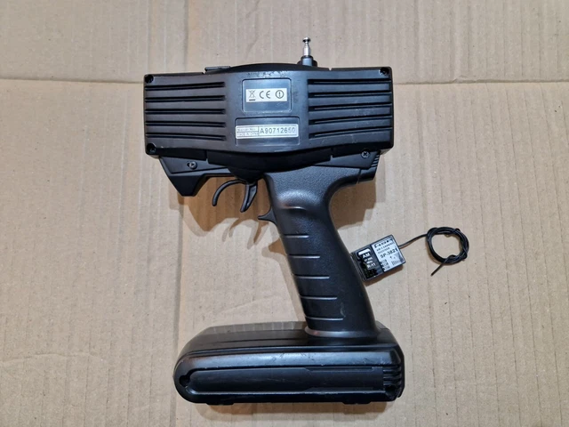 HOBAO HT-2 RC Radio Transmitter & Receiver Set 2 Channel AM 27MHz Hyper ...