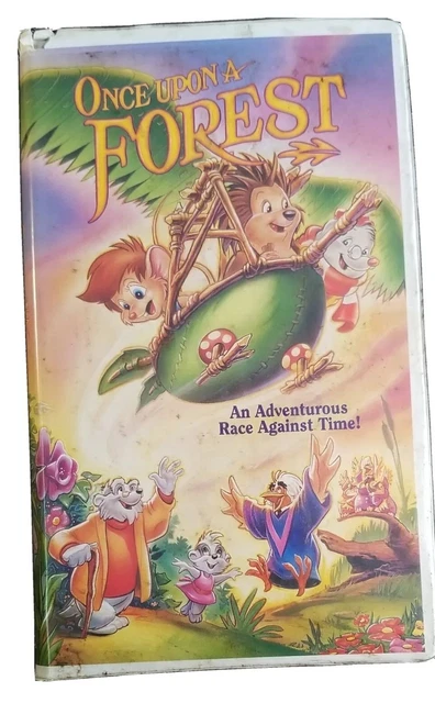 ONCE UPON A Forest - VHS 1993 Hannah-Barbera Prod. Video Cassette Tape ...
