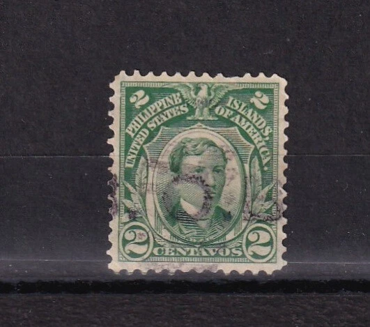 US PHILIPPINES 1906 Stamp José Rizal Perf 12 SC# PH 241 Lot 373 £2.95 ...