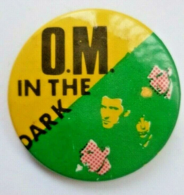 OMD ORCHESTRAL MANOEUVRES in the Dark 1970s/80s Original Pin Badge Band ...
