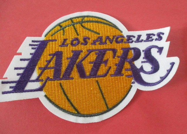 LOGO LOS ANGELES Lakers 1976-77 - 2000-01 NBA Basketball Neuf Iron-On ...