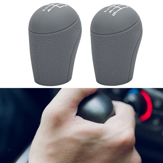 CAR GEAR SHIFT Knob Cover, Manual Gear Shift Knob Protector Silicone ...