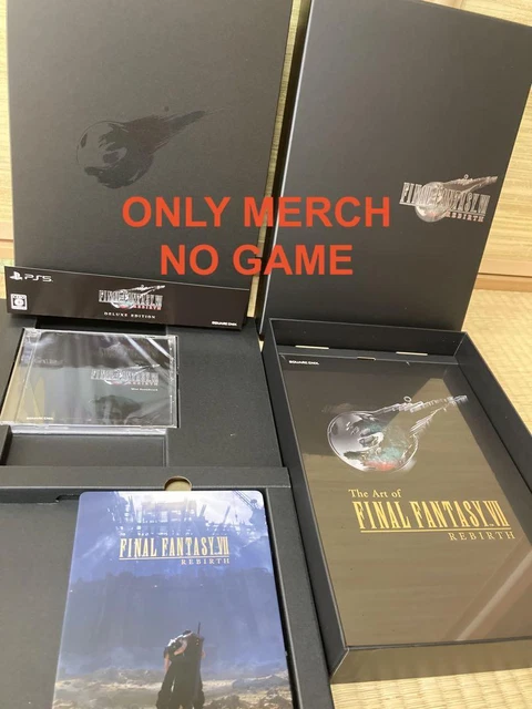 GOODS ONLY MERCHANDISE Final Fantasy VII Rebirth Deluxe Edition 7 2024 ...
