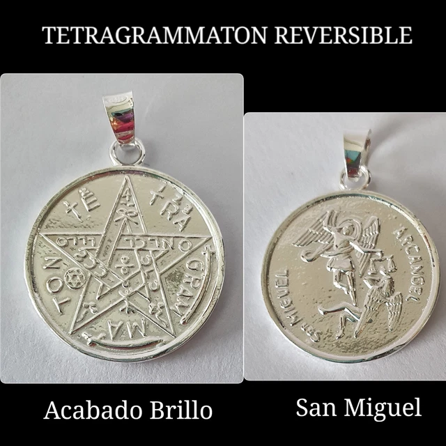 TETRAGRAMMATON, SILVER TALISMAN, Tetragrammaton, Amulet, Esoteric ...
