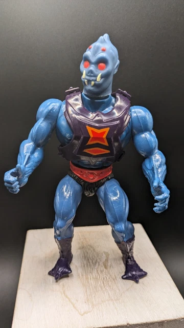 VINTAGE MASTERS OF the Universe He-Man MOTU Webstor Soft Head 1981 With ...