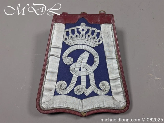 VICTORIAN PRUSSIAN OFFICER Dress Sabretache £310.00 - PicClick UK