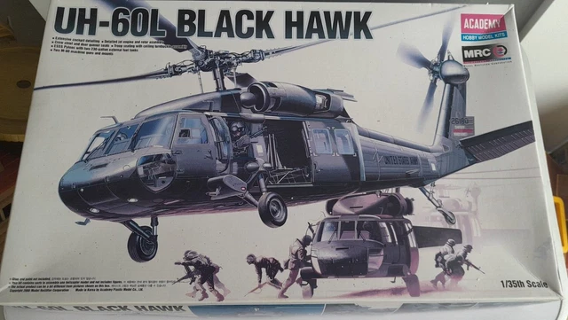 ACADEMY 12111 UH-60L Black Hawk Helicopter 1:35 Model Kit [NEW OTHER] £ ...