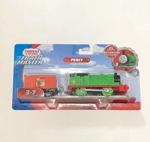 THOMAS & FRIENDS Trackmaster Percy Fisher-Price Motorized Engine New ...