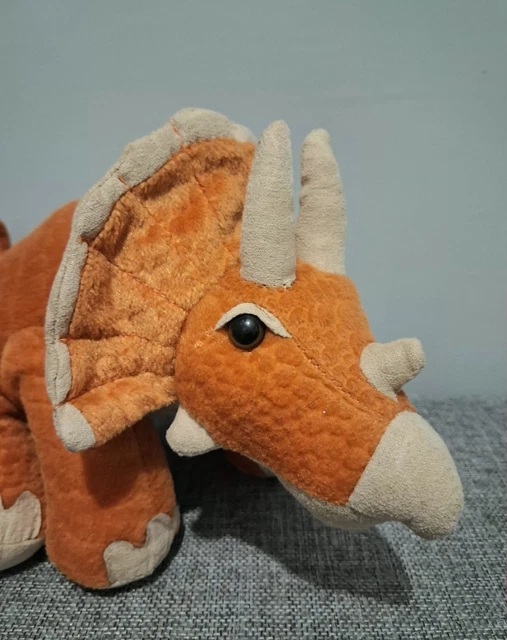 SAINSBURYS STANDING ORANGE Dinosaur Plush Toy Soft Toy (B4) £6.51 ...