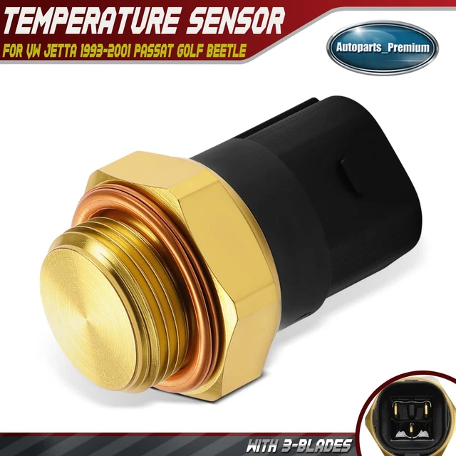 COOLING FAN SWITCH for Volkswagen Jetta 1993-2001 Passat 1995-1997 Golf ...