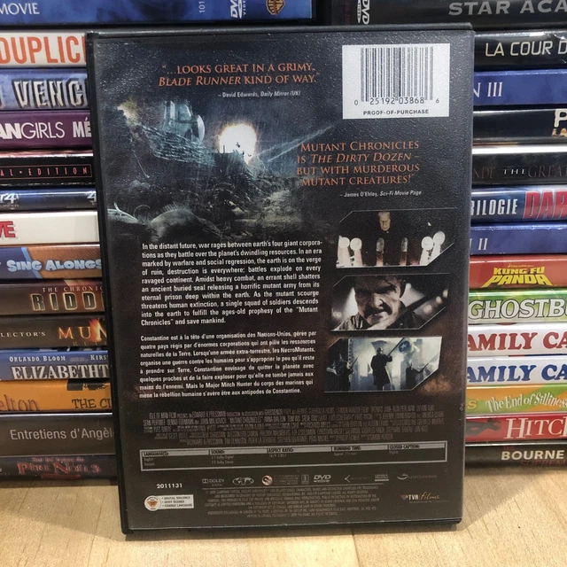 MUTANT CHRONICLES DVD 2008 Thomas Jane Ron Perlman John Malkovich Sci Fi Action £4.54 - PicClick UK